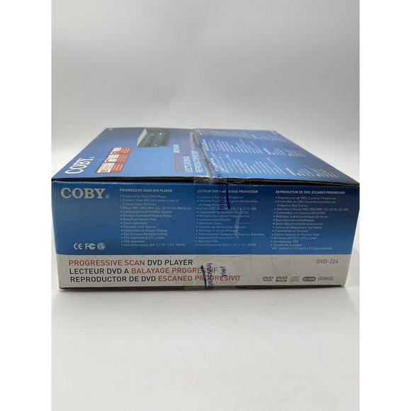 Coby | Portable Audio & Video | New Coby Dvd224 Progressive Scan ...